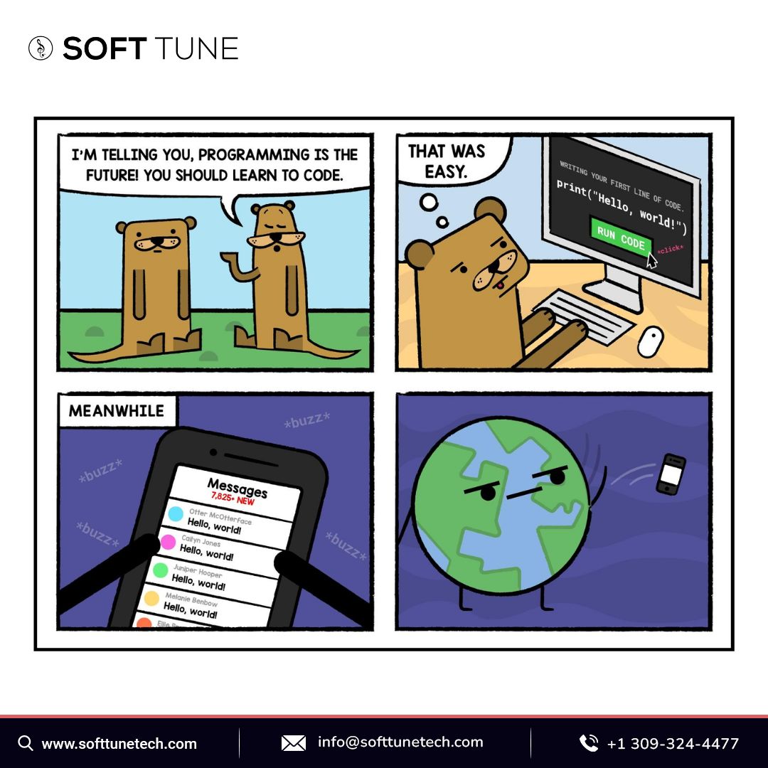 SoftTune Technologies on LinkedIn: #programming #programmer # ... SoftTune Technologies on LinkedIn: #programming #programmer # ...