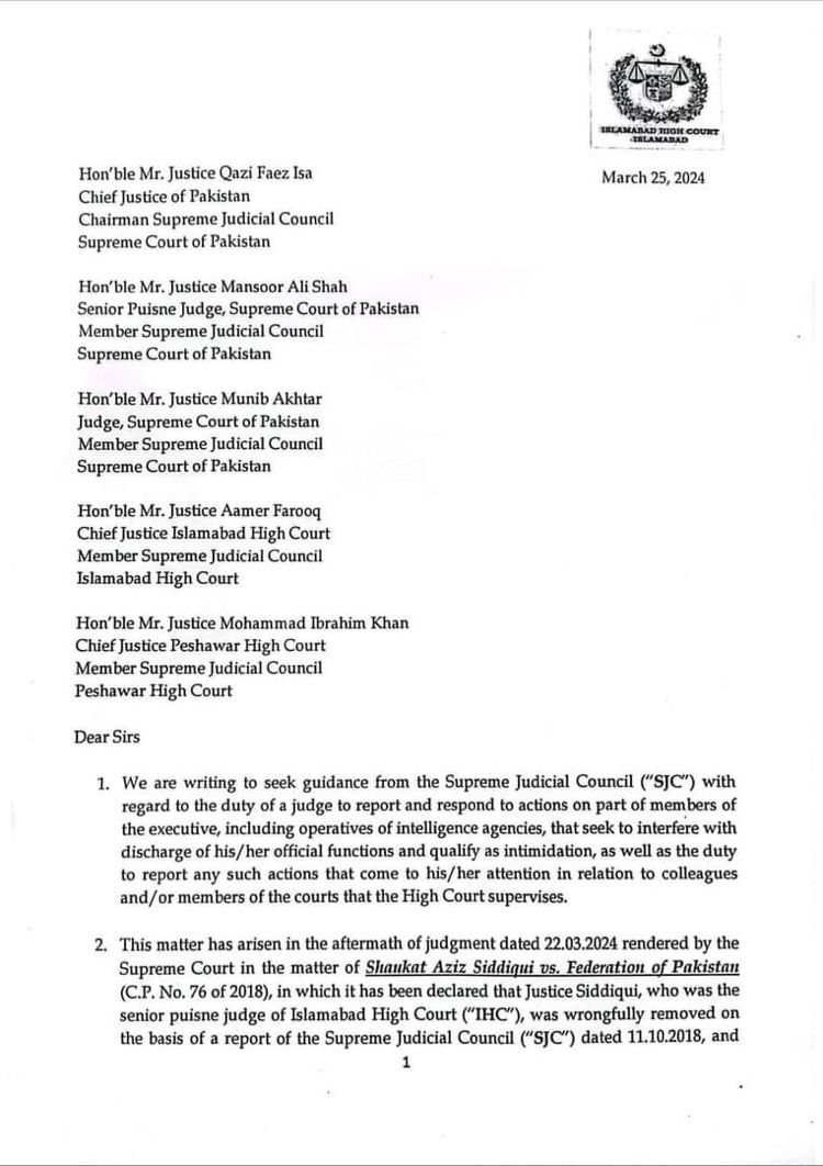 Mustafa Kakar on LinkedIn: Six out of eight judges of Islamabad High ... Mustafa Kakar on LinkedIn: Six out of eight judges of Islamabad High ...
