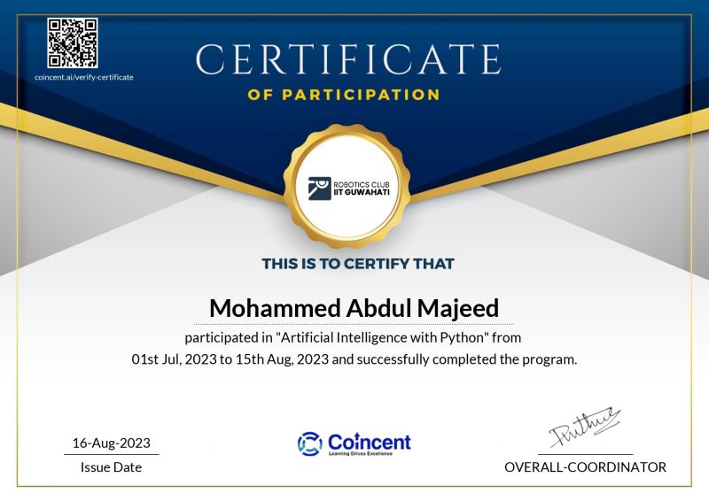 Mohammed Abdul Majeed on LinkedIn: #python #pythonlearning # ... Mohammed Abdul Majeed on LinkedIn: #python #pythonlearning # ...
