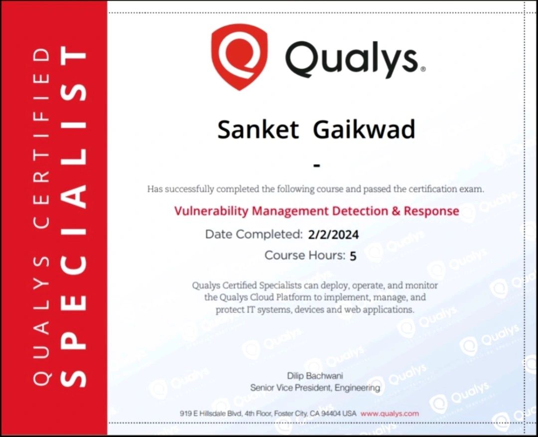Sanket Gaikwad on LinkedIn: One step towards the goal :) 🚀 I've passed ... Sanket Gaikwad on LinkedIn: One step towards the goal :) 🚀 I've passed ...