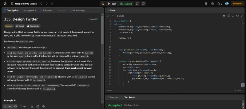 Sagar Seth on LinkedIn: #dsa #heaps #problemsolving #100daysofcode # ... Sagar Seth on LinkedIn: #dsa #heaps #problemsolving #100daysofcode # ...