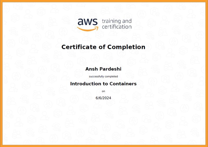 Ansh Pardeshi ( DevOps Engineer ) on LinkedIn: #aws #awscontainers # ... Ansh Pardeshi ( DevOps Engineer ) on LinkedIn: #aws #awscontainers # ...