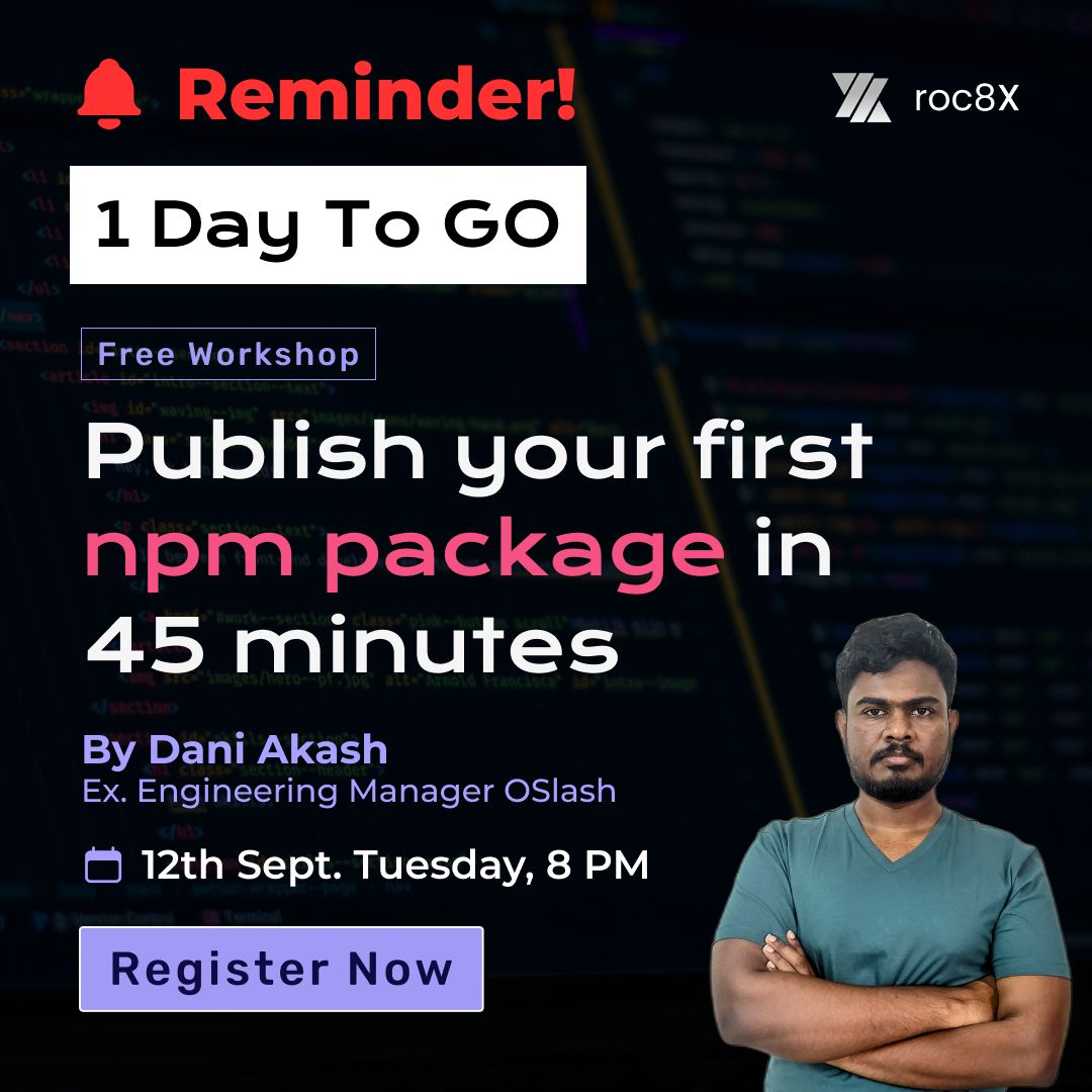 roc8.careers on LinkedIn: #webdevelopment #npm #npmjs #backend # ... roc8.careers on LinkedIn: #webdevelopment #npm #npmjs #backend # ...