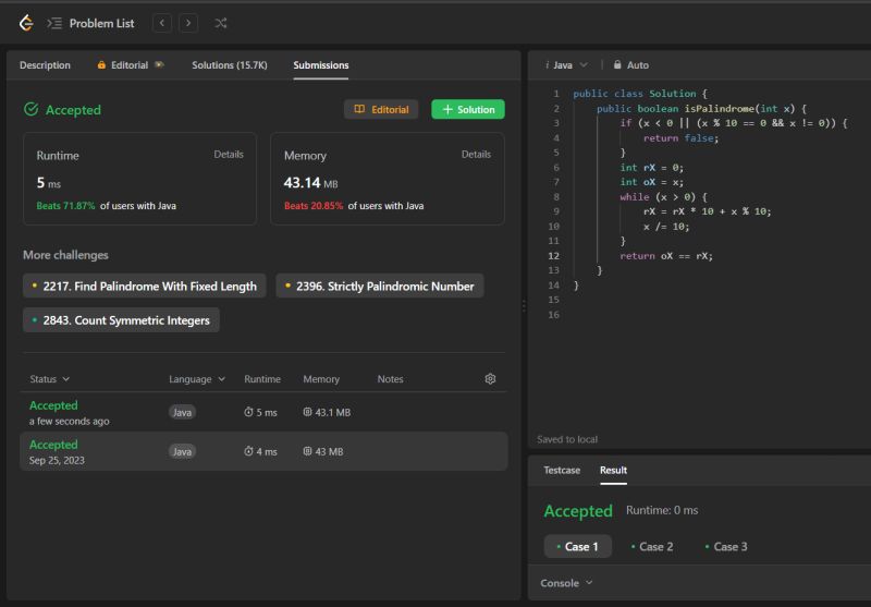 Om Wankhede on LinkedIn: #leetcode #100daysofcode #codingchallenge # ... Om Wankhede on LinkedIn: #leetcode #100daysofcode #codingchallenge # ...