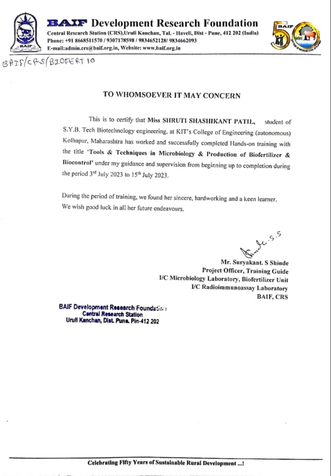 SHRUTI PATIL on LinkedIn: Finally......... The certificate is here... I ... SHRUTI PATIL on LinkedIn: Finally......... The certificate is here... I ...