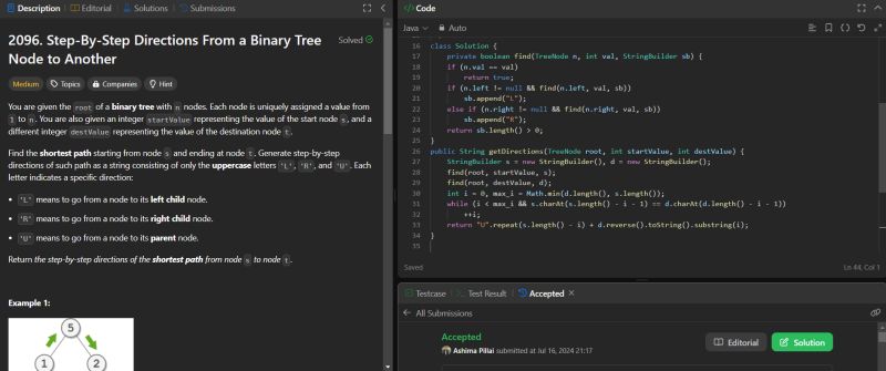 Ashima Pillai on LinkedIn: #100daysleetcode #leetcode #algorithm # ... Ashima Pillai on LinkedIn: #100daysleetcode #leetcode #algorithm # ...