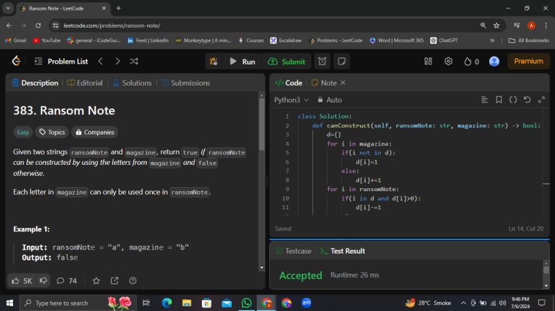 Abeeha Farrukh on LinkedIn: #day #leetcode #coding #python # ... Abeeha Farrukh on LinkedIn: #day #leetcode #coding #python # ...