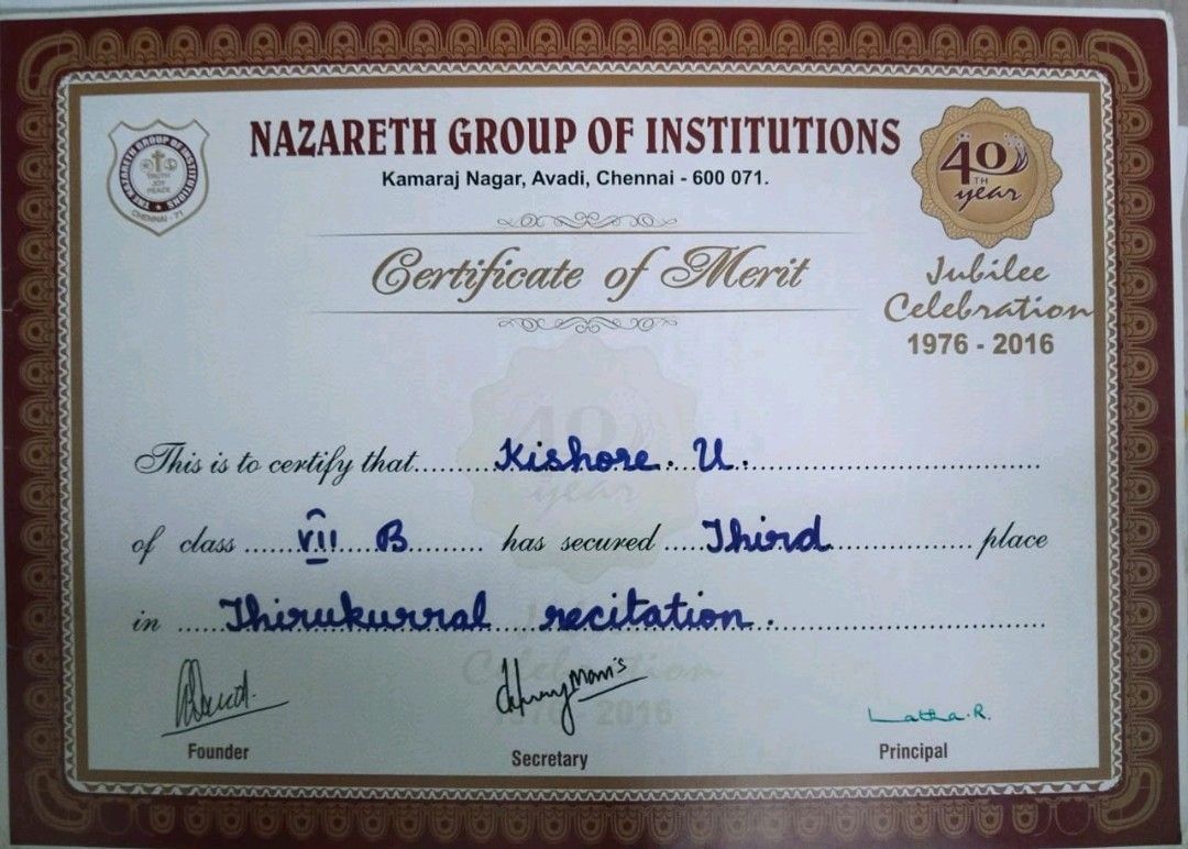kishore .M on LinkedIn: Helo Everyone Just Sharing my Sweet Certificate ... kishore .M on LinkedIn: Helo Everyone Just Sharing my Sweet Certificate ...