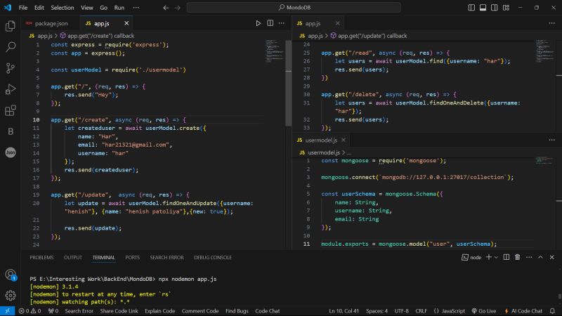 Henish Patoliya on LinkedIn: #webdevelopment #nodejs #expressjs # ... Henish Patoliya on LinkedIn: #webdevelopment #nodejs #expressjs # ...