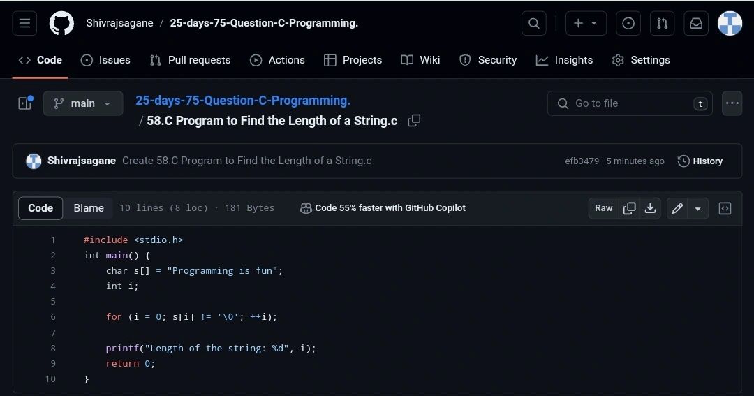 Shivraj Sagane on LinkedIn: #coding Shivraj Sagane on LinkedIn: #coding
