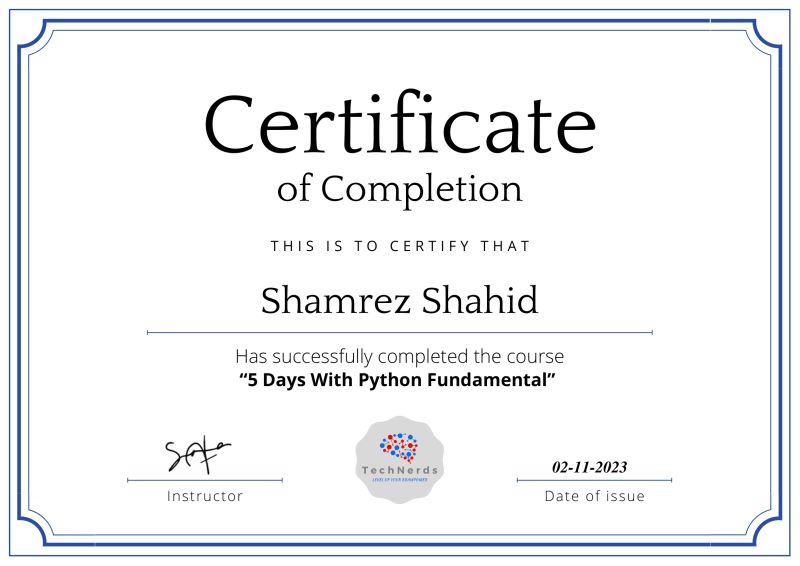 Shamrez Shahid on LinkedIn: #python #codingjourney #continuouslearning Shamrez Shahid on LinkedIn: #python #codingjourney #continuouslearning
