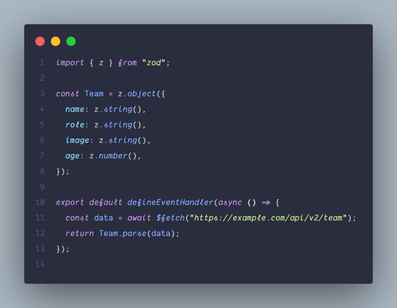 Ali Khalouf on LinkedIn: #nuxtjs #vuejs #zod #devs Ali Khalouf on LinkedIn: #nuxtjs #vuejs #zod #devs