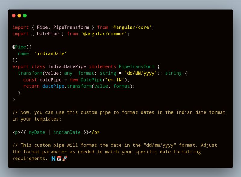 How to create custom pipes for data transformation | π΅πππππΊπππ π²πΊππΊππ»πΊπ ... How to create custom pipes for data transformation | π΅πππππΊπππ π²πΊππΊππ»πΊπ ...