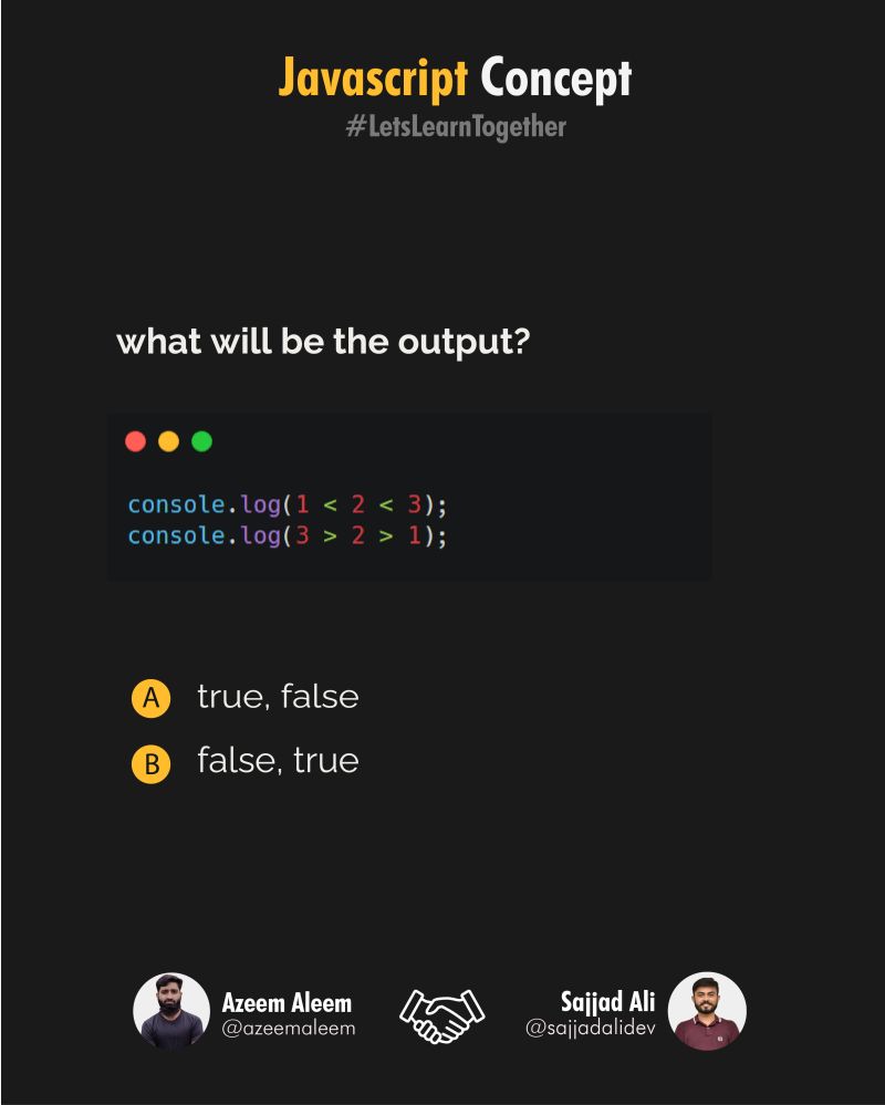 Azeem Aleem on LinkedIn: #javascriptdeveloper #challenges #code # ... Azeem Aleem on LinkedIn: #javascriptdeveloper #challenges #code # ...