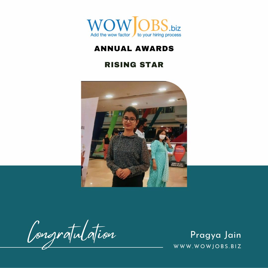 wowJobs on LinkedIn: Congratulations Pragya Jain wowJobs on LinkedIn: Congratulations Pragya Jain