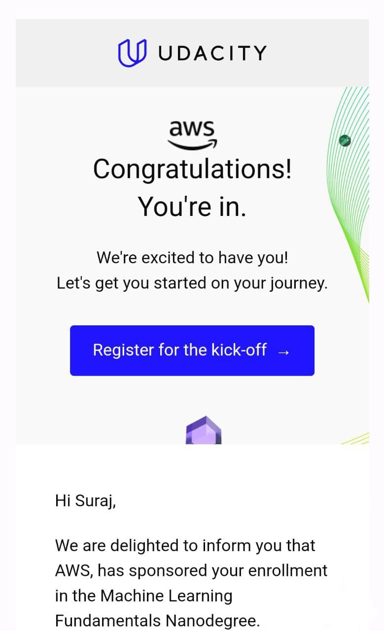 Suraj Parui on LinkedIn: #aws #aiml #scholarship #diversityandinclusion ... Suraj Parui on LinkedIn: #aws #aiml #scholarship #diversityandinclusion ...