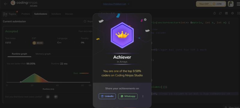 Mitali Kumari on LinkedIn: #codingninjas #datastructures #arrays # ... Mitali Kumari on LinkedIn: #codingninjas #datastructures #arrays # ...