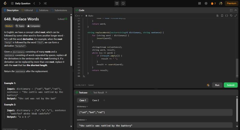Ritik Yadav on LinkedIn: #day65_blind_75_leetcode #leetcode # ... Ritik Yadav on LinkedIn: #day65_blind_75_leetcode #leetcode # ...
