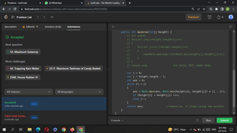 Mitun kumar Sahu on LinkedIn: #day66 #leetcode #leetcode2023 # ... Mitun kumar Sahu on LinkedIn: #day66 #leetcode #leetcode2023 # ...