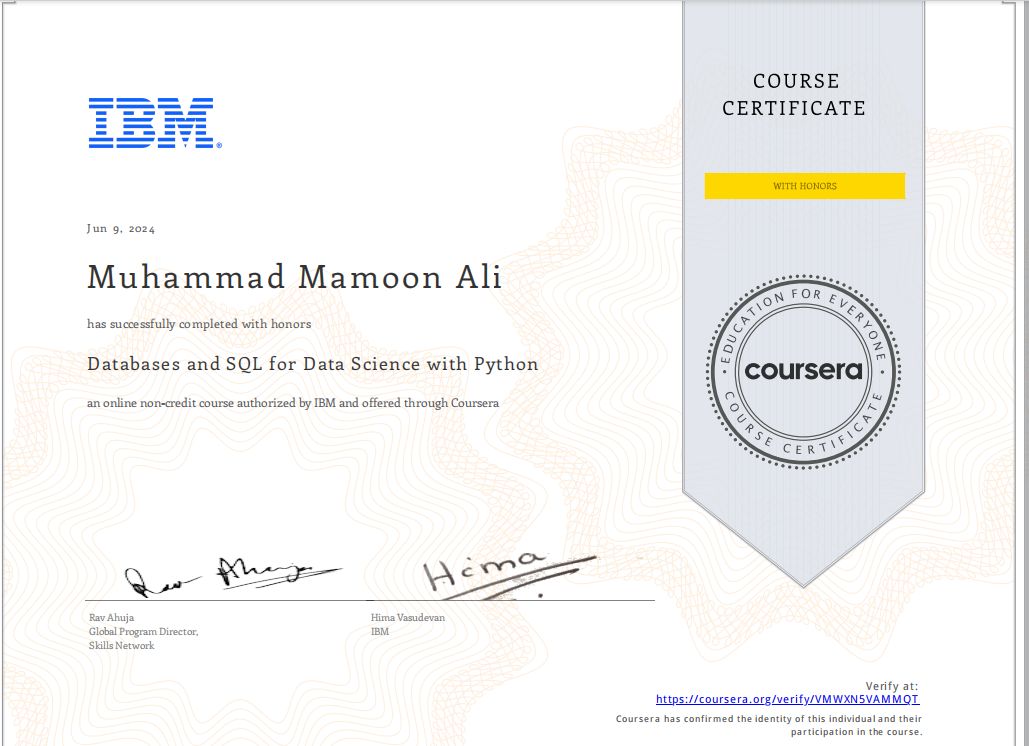 Muhammad Mamoon Ali on LinkedIn: #python #datascience #learning #sql # ... Muhammad Mamoon Ali on LinkedIn: #python #datascience #learning #sql # ...