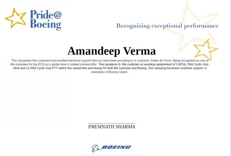 Amandeep verma on LinkedIn: Thank you for the recognition and kind ... Amandeep verma on LinkedIn: Thank you for the recognition and kind ...