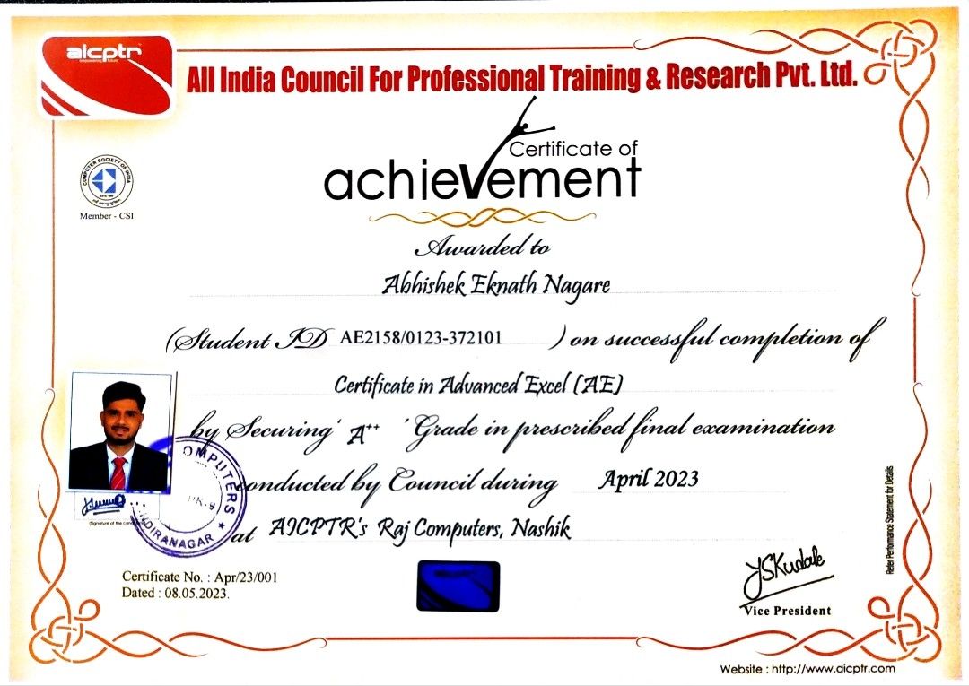 Abhishek Nagare on LinkedIn: #advancedexcel Abhishek Nagare on LinkedIn: #advancedexcel