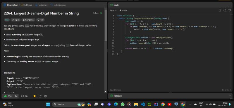 SANDEEP KUMAR on LinkedIn: #coding #leetcodechallenge #codingjourney # ... SANDEEP KUMAR on LinkedIn: #coding #leetcodechallenge #codingjourney # ...