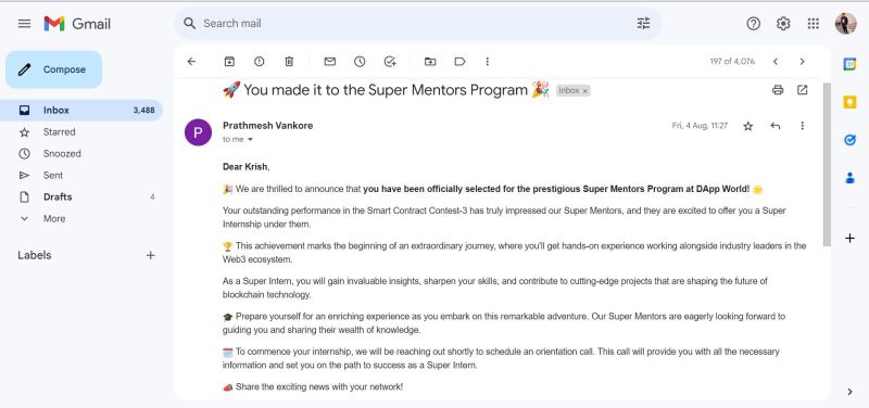 Krish Sangwan on LinkedIn: #dappworld #dappworld #mentorshipinternship ... Krish Sangwan on LinkedIn: #dappworld #dappworld #mentorshipinternship ...