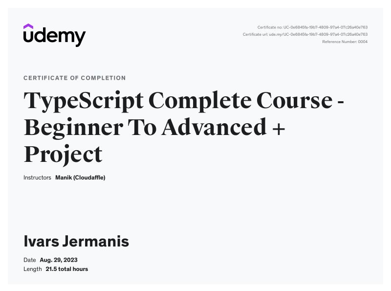 Ivars Jermanis on LinkedIn: #javascript #typescript Ivars Jermanis on LinkedIn: #javascript #typescript