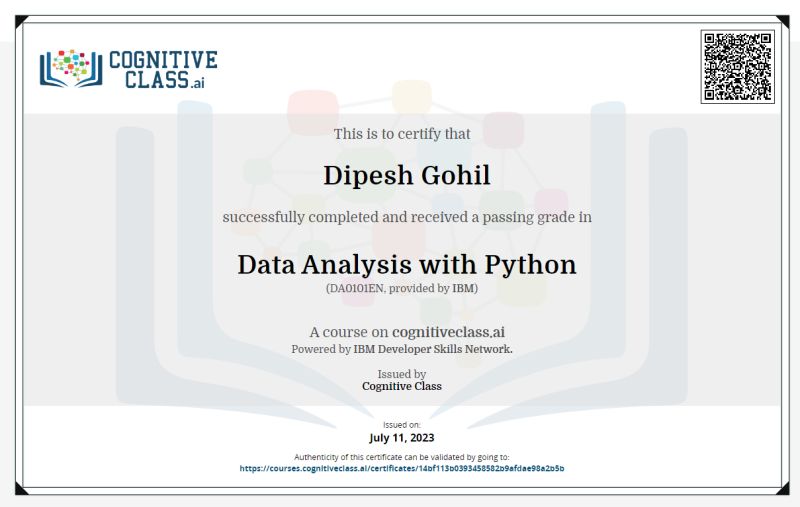 Dipesh Gohil on LinkedIn: #pythonprogramming #ibm #analytics # ... Dipesh Gohil on LinkedIn: #pythonprogramming #ibm #analytics # ...