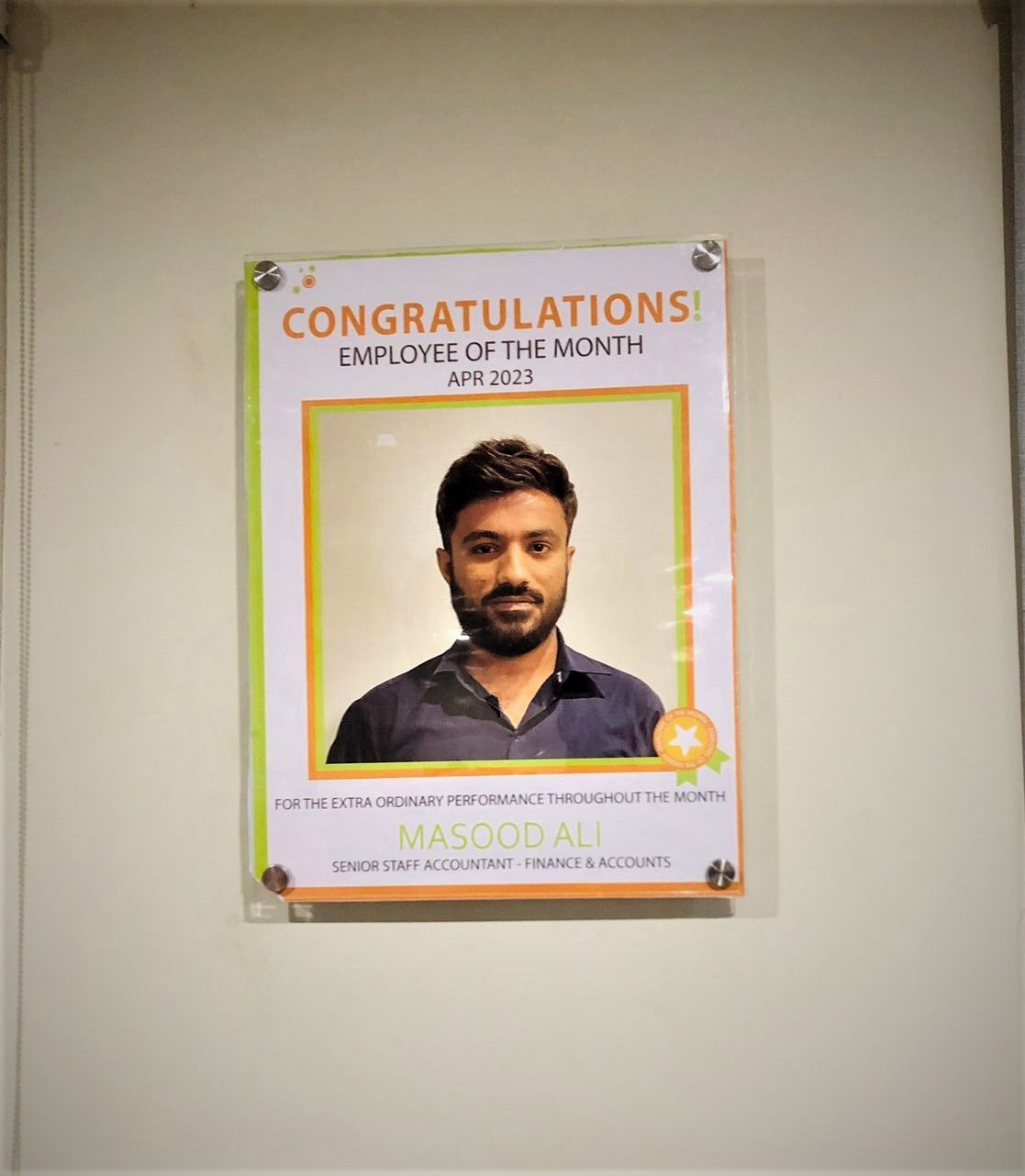 Masood Ali on LinkedIn: Al-Hamdulillah for being selected as employee ... Masood Ali on LinkedIn: Al-Hamdulillah for being selected as employee ...