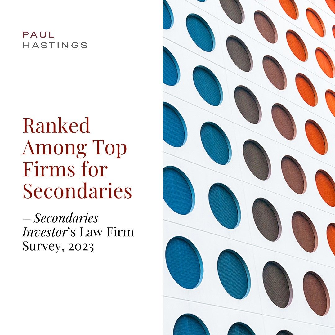 John Budetti on LinkedIn: Paul Hastings Ranked Among Top Firms for ... John Budetti on LinkedIn: Paul Hastings Ranked Among Top Firms for ...