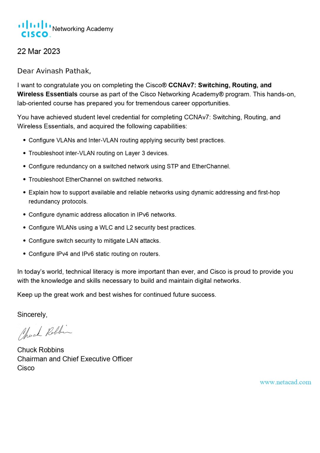 Avinash Pathak on LinkedIn: #connections #cisco #ccna # ... Avinash Pathak on LinkedIn: #connections #cisco #ccna # ...