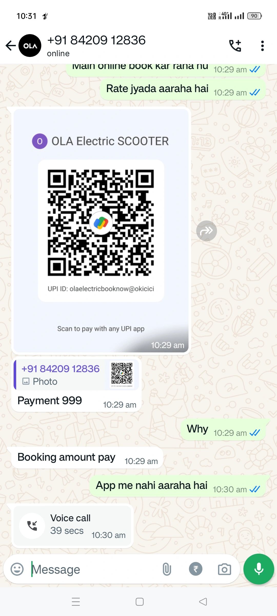 Akash Pandey on LinkedIn: Ola Electric I booked a bike and cancelled ... Akash Pandey on LinkedIn: Ola Electric I booked a bike and cancelled ...