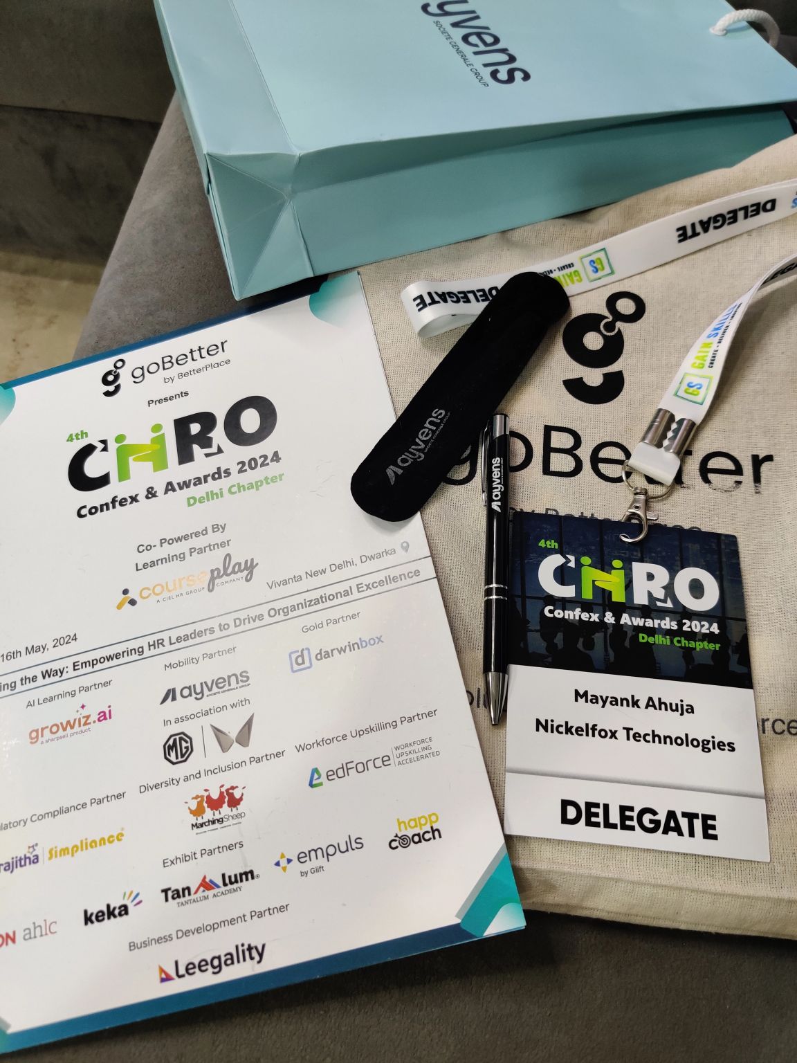 Mayank Ahuja on LinkedIn: #hrexcellence #networking #chroconfex # ... Mayank Ahuja on LinkedIn: #hrexcellence #networking #chroconfex # ...