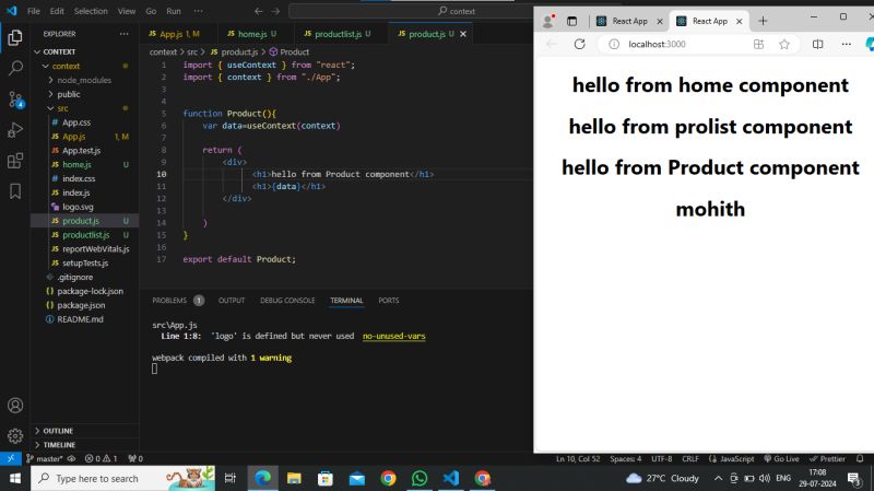 mohith pogiri on LinkedIn: #react #reactjs #webdevelopment #contextapi ... mohith pogiri on LinkedIn: #react #reactjs #webdevelopment #contextapi ...