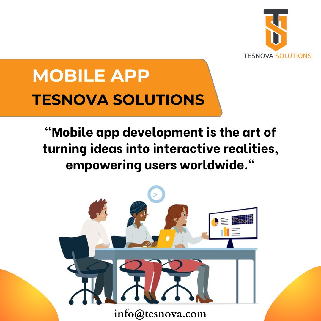 Tesnova Solutions on LinkedIn: #tesnovasolutions #mobileappdevelopment ... Tesnova Solutions on LinkedIn: #tesnovasolutions #mobileappdevelopment ...