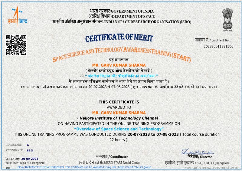 Garv Kumar Sharma on LinkedIn: #isro #iirs #spaceexploration # ... Garv Kumar Sharma on LinkedIn: #isro #iirs #spaceexploration # ...