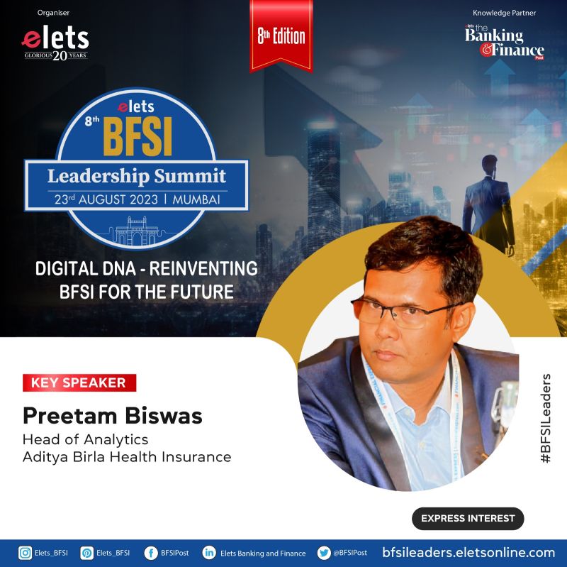 Preetam Biswas on LinkedIn: 8th Elets BFSI Leadership Summit | BFSI ... Preetam Biswas on LinkedIn: 8th Elets BFSI Leadership Summit | BFSI ...