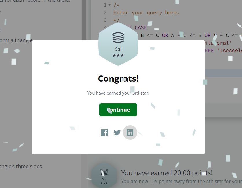 Lokesh Singh on LinkedIn: #sql #hackerrank #programming # ... Lokesh Singh on LinkedIn: #sql #hackerrank #programming # ...