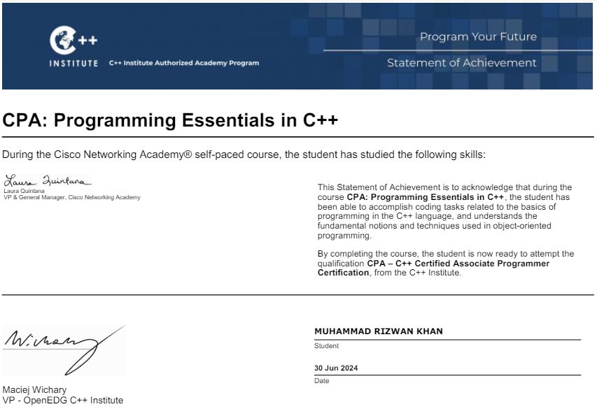 Muhammad Rizwan Khan on LinkedIn: #cplusplus #programming # ... Muhammad Rizwan Khan on LinkedIn: #cplusplus #programming # ...
