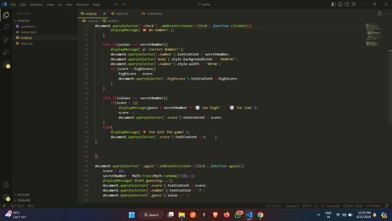 Harshit K. on LinkedIn: #webdevelopment #javascript #coding # ... Harshit K. on LinkedIn: #webdevelopment #javascript #coding # ...