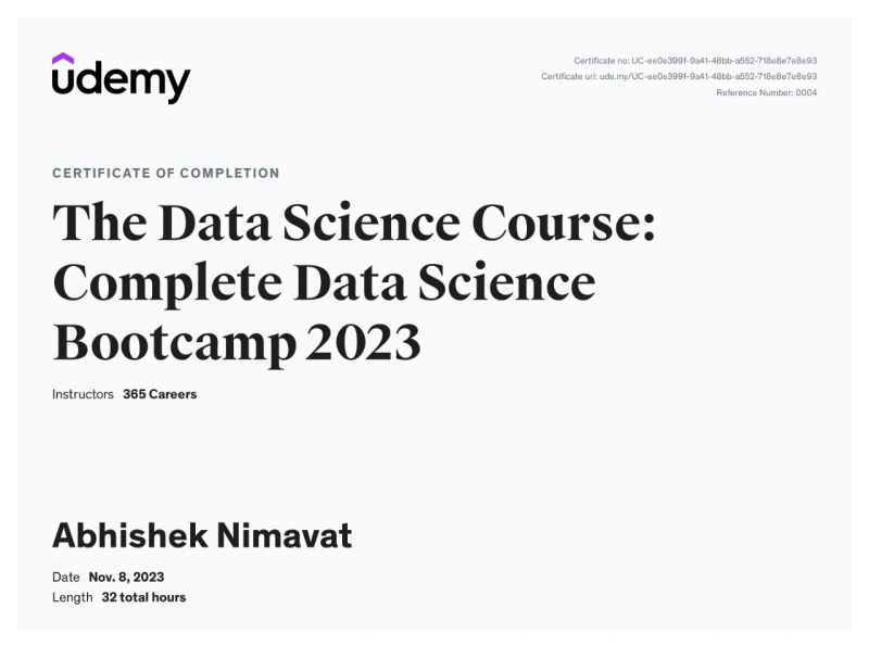 Abhishek Nimavat on LinkedIn: #datascience #python #udemy # ... Abhishek Nimavat on LinkedIn: #datascience #python #udemy # ...