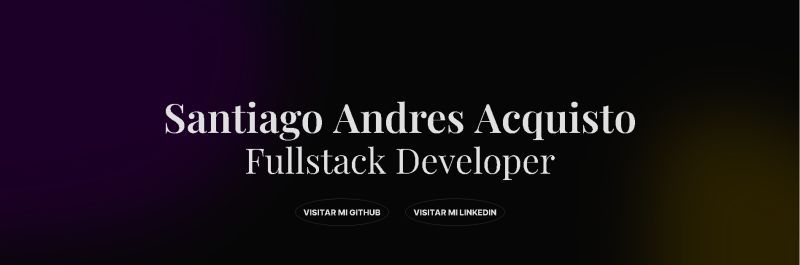 Santiago Andres Acquisto on LinkedIn: #html #css #javascript #nodejs # ... Santiago Andres Acquisto on LinkedIn: #html #css #javascript #nodejs # ...