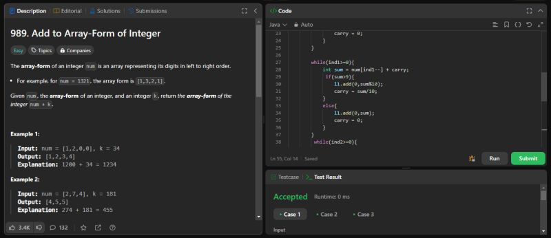 Vishakha Rathore on LinkedIn: #100daysofleetcode #dsa #java #coding # ... Vishakha Rathore on LinkedIn: #100daysofleetcode #dsa #java #coding # ...