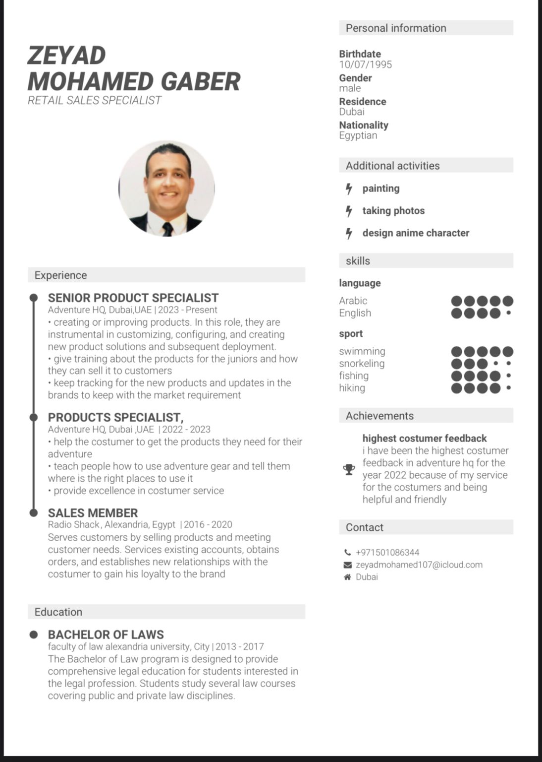 Zeyad Mohamed on LinkedIn: #opentowork Zeyad Mohamed on LinkedIn: #opentowork