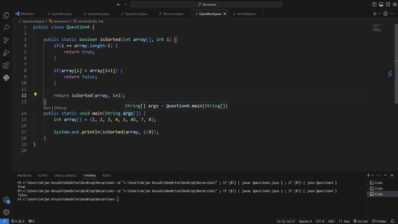 Kashinath Kesale on LinkedIn: #100daysofcode #problemsolving #arrays # ... Kashinath Kesale on LinkedIn: #100daysofcode #problemsolving #arrays # ...