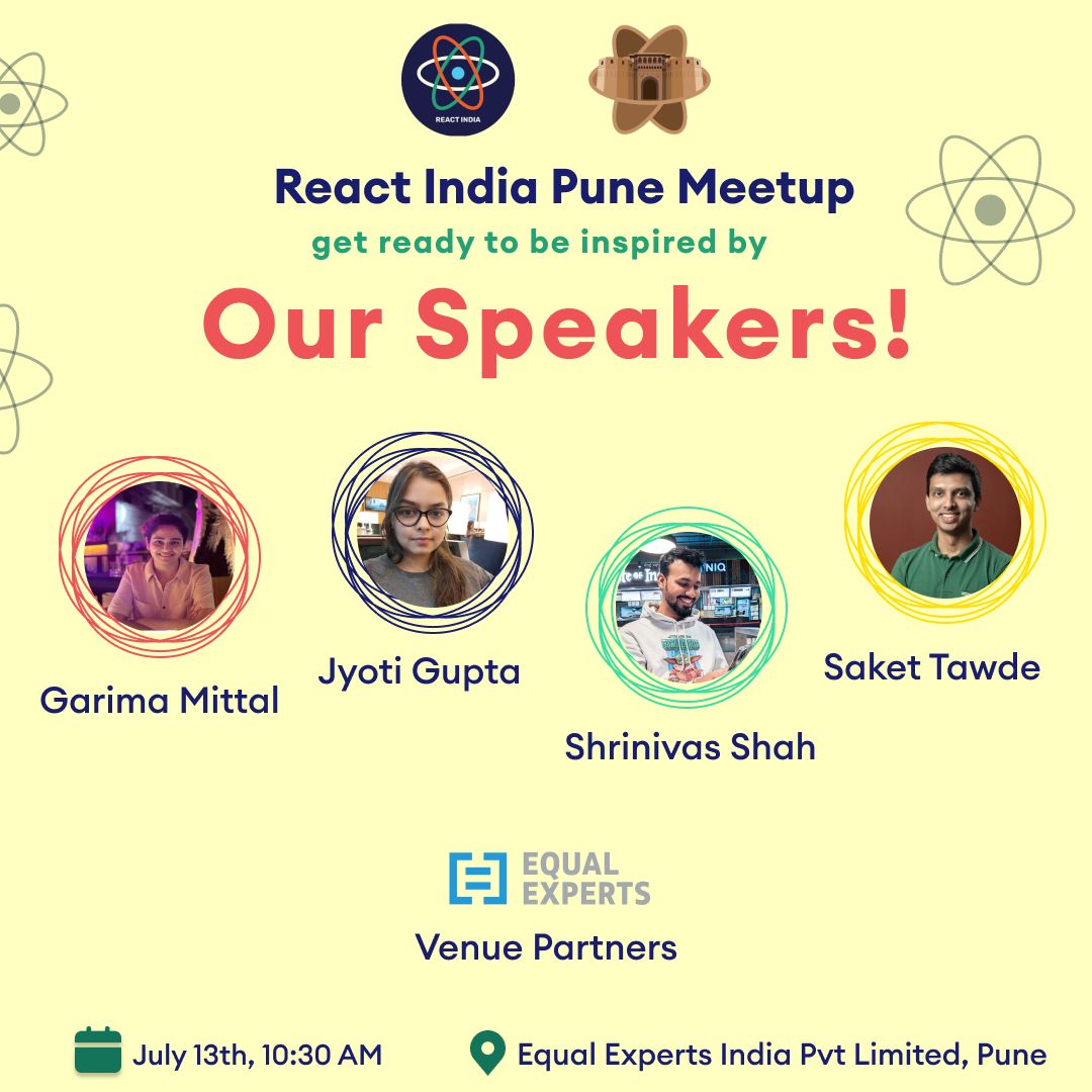 React India on LinkedIn: #reactindia #reactpune #reactjs #meetup #pune ... React India on LinkedIn: #reactindia #reactpune #reactjs #meetup #pune ...