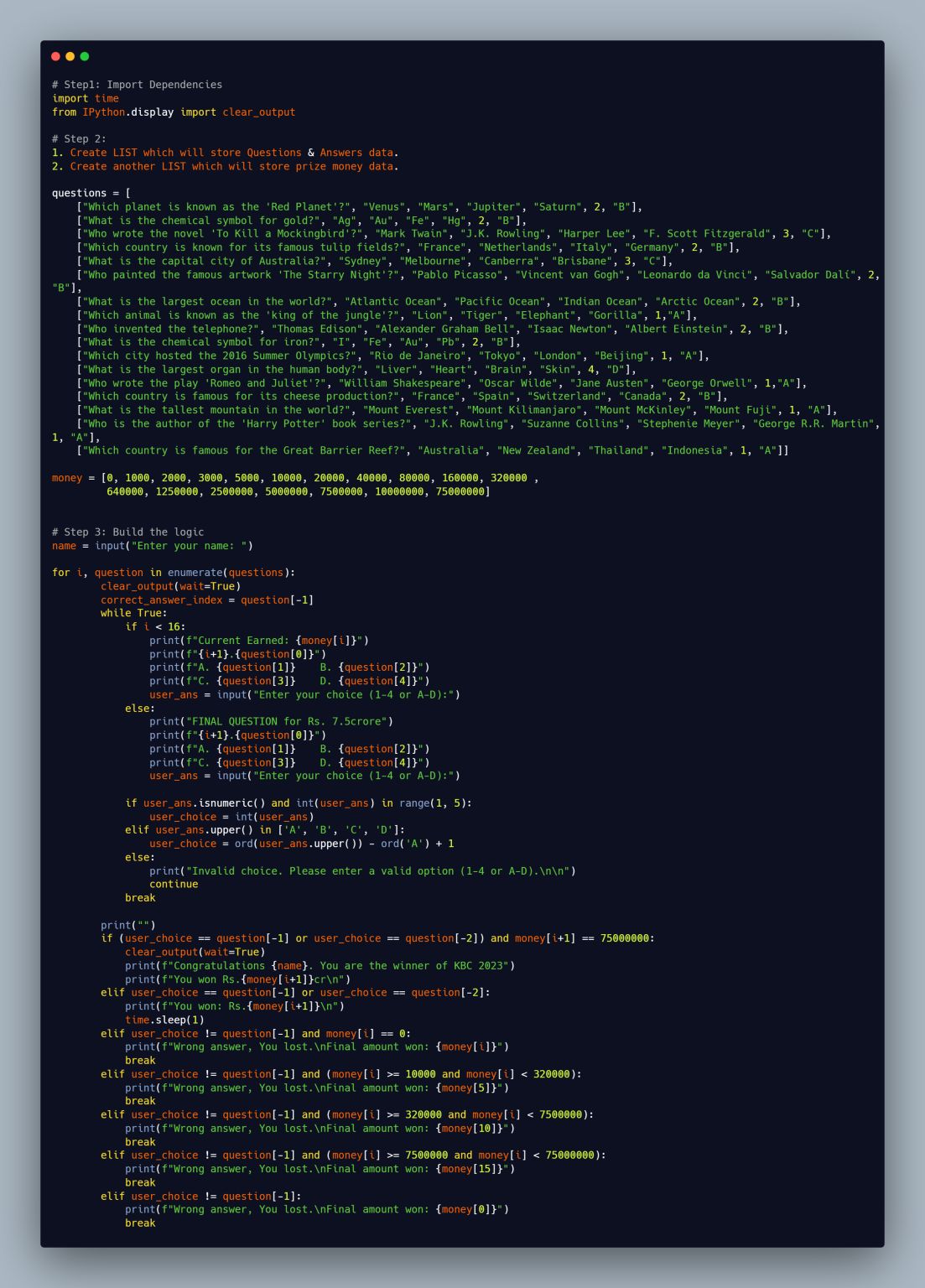 Abhishek Singh on LinkedIn: #pythonpracticecode #pythonlearning # ... Abhishek Singh on LinkedIn: #pythonpracticecode #pythonlearning # ...