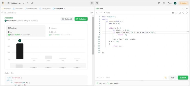 Resolved integer overflows on LeetCode | Aman Shaikh posted on the ... Resolved integer overflows on LeetCode | Aman Shaikh posted on the ...